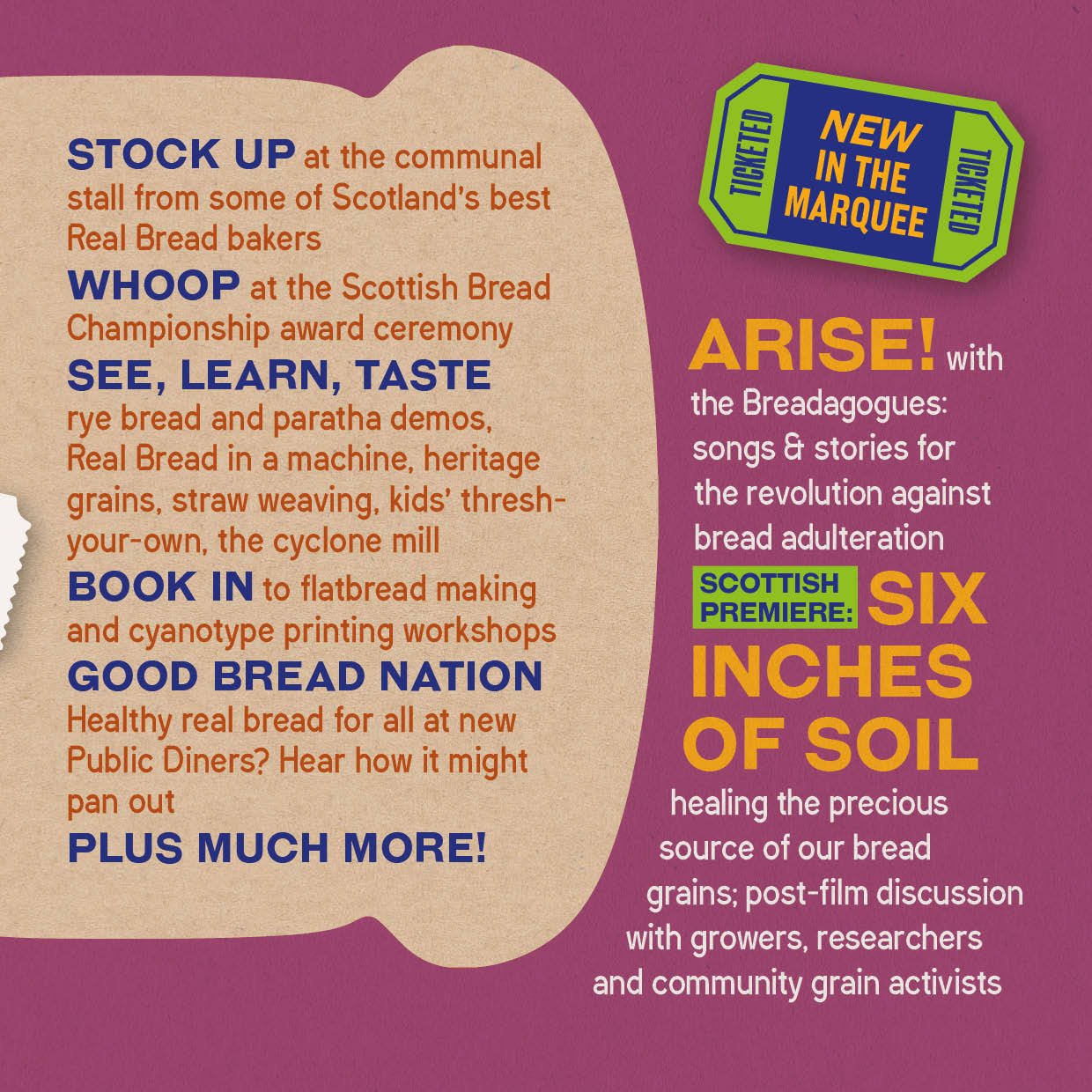 The Scottish Festival of Real Bread 2024 - Scotland The Bread
